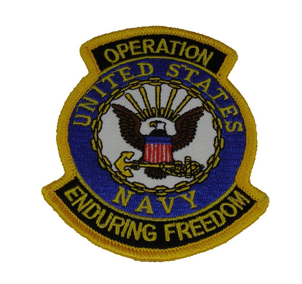 US NAVY OPERATION ENDURING FREEDOM PATCH | HATNPATCH