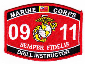 US Marine Corps 0911 Drill Instructor MOS Patch | HATNPATCH