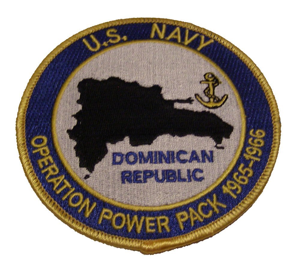 US Navy Operation Power Pack Dominican Republic Patch | HATNPATCH