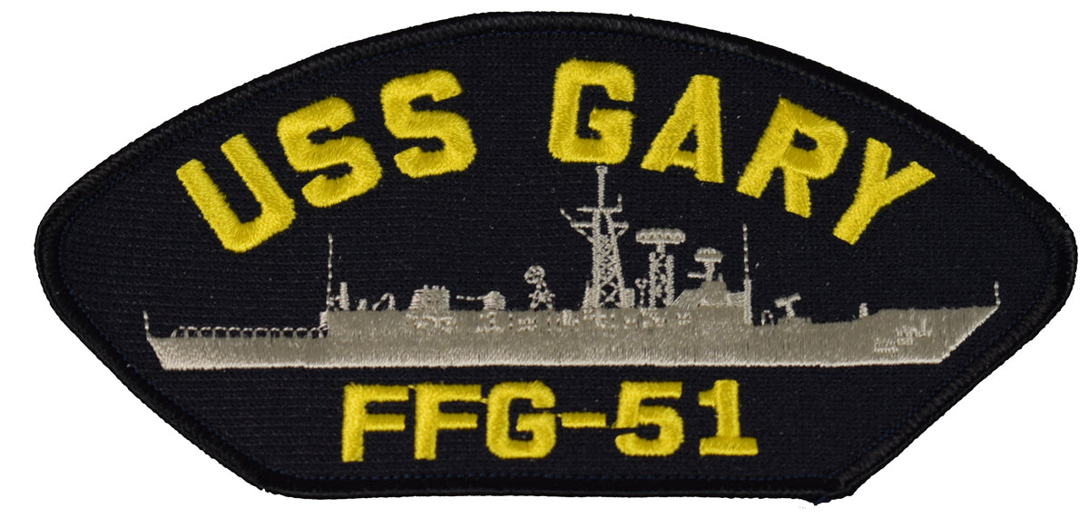 USS GARY FFG-51 SHIP PATCH - GREAT COLOR - Veteran Owned Business ...