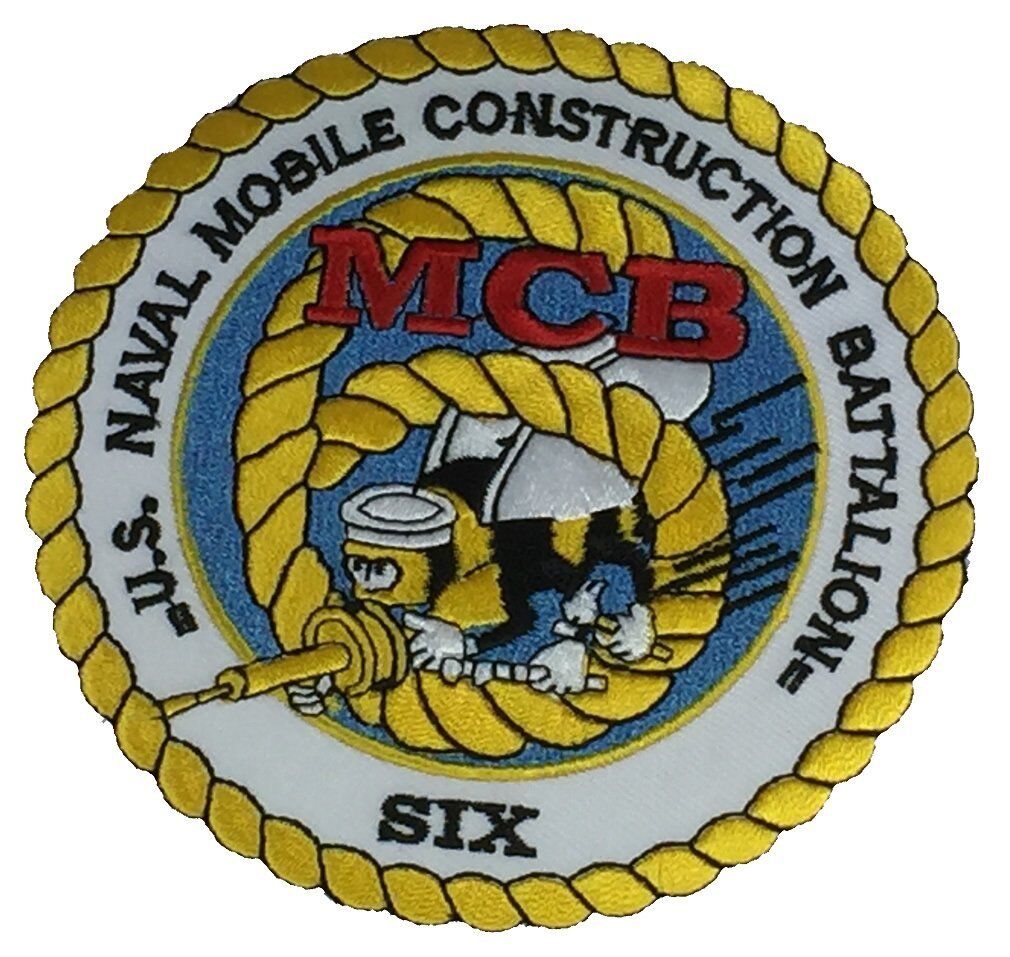 NMCB-6 SEABEE PATCH | HATNPATCH