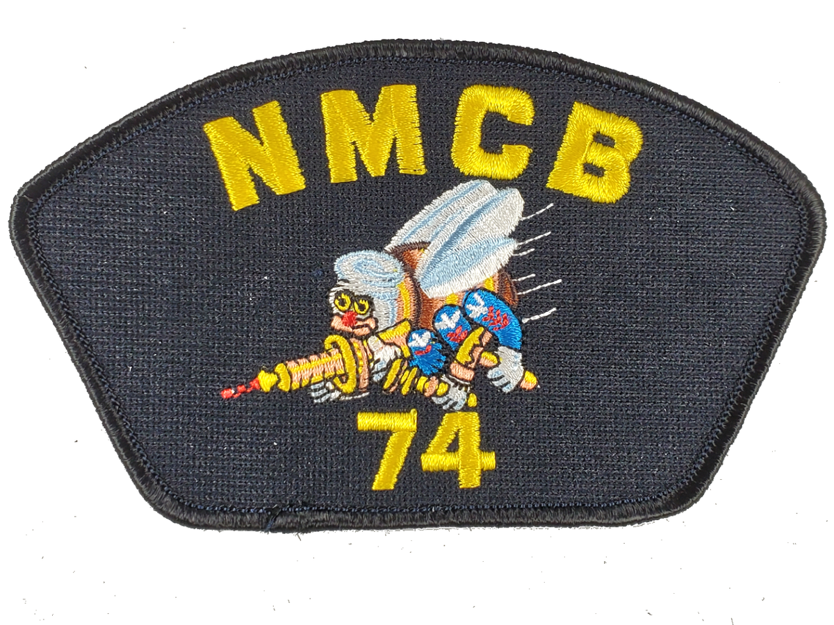 NMCB 74 W/SEABEE Patch | HATNPATCH