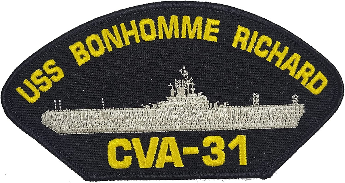 USS Bonhomme Richard CVA-31 Patch - Great Color - Veteran Family-Owned ...