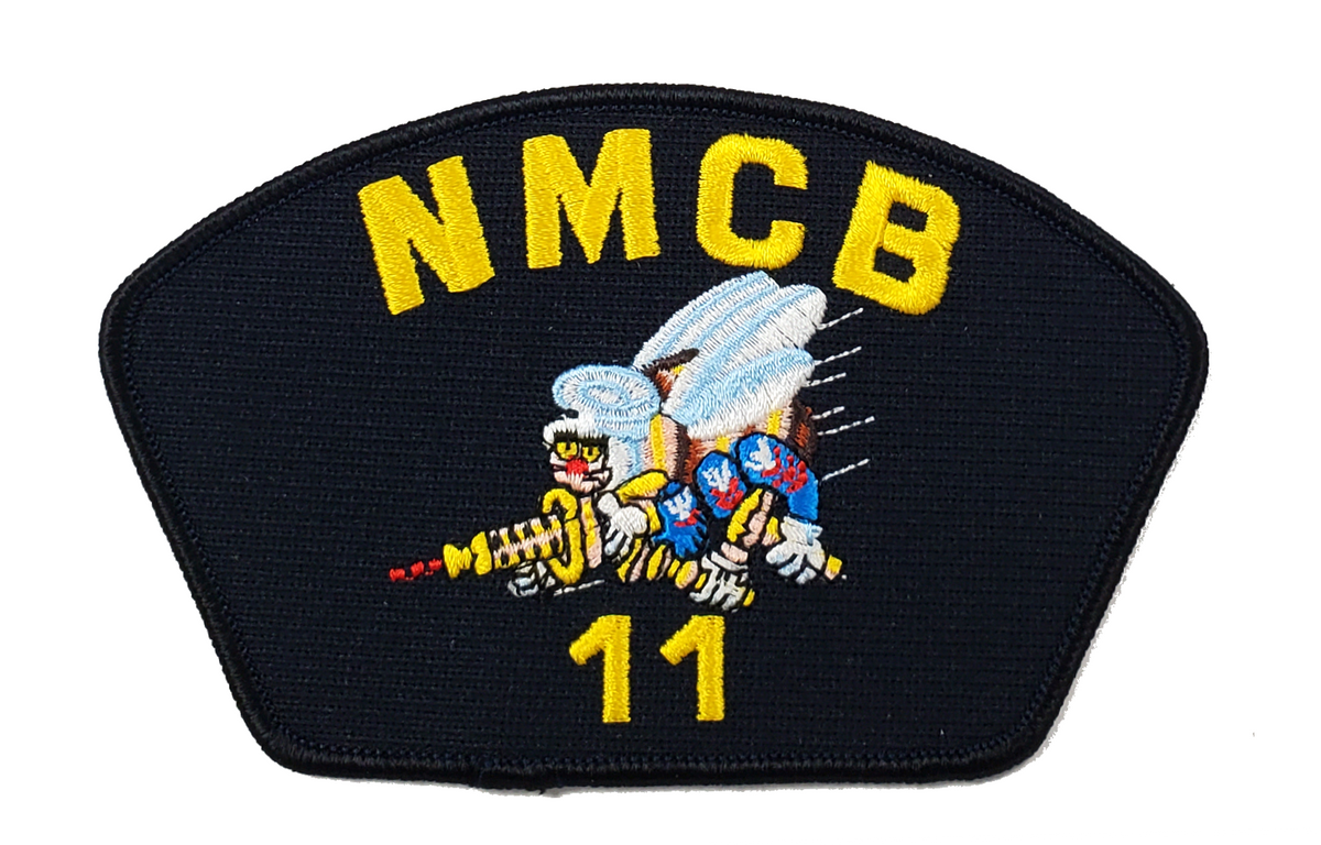 NMCB-11 NAVY SEABEES PATCH - GREAT COLOR - Veteran Owned Business ...