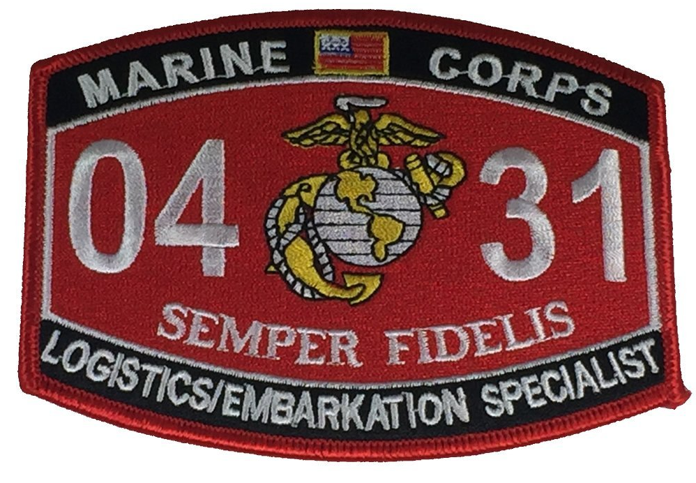 MARINE CORPS 0431 LOGISTICS EMBARKATION SPECIALIST SEMPER FIDELIS MOS ...