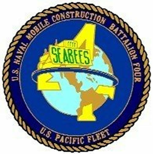 NMCB-4 SEABEE PATCH | HATNPATCH