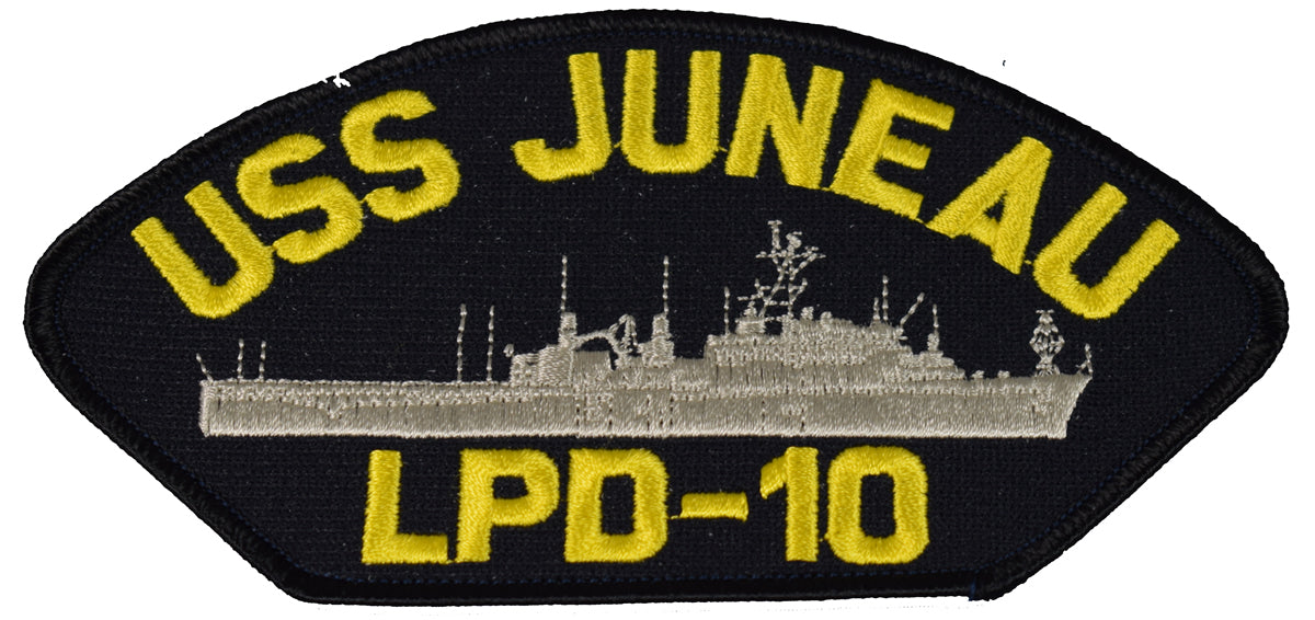 USS JUNEAU LPD-10 SHIP PATCH - GREAT COLOR - Veteran Owned Business ...