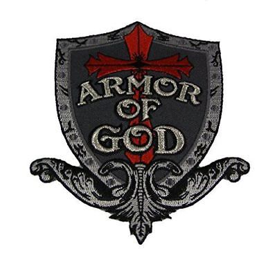 ARMOR OF GOD PATCH CROSS CHRISTIAN RELIGIOUS FAITH TESTIFY | HATNPATCH
