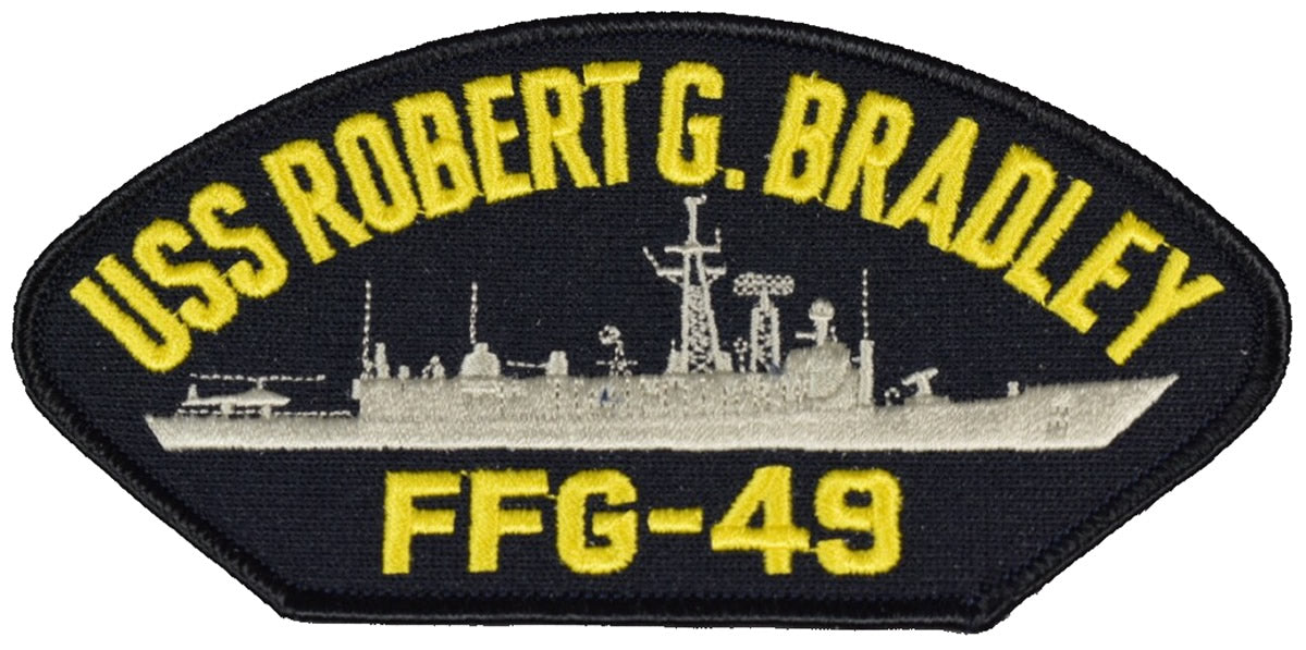 USS ROBERT G. BRADLEY FFG-49 SHIP PATCH - GREAT COLOR - Veteran Owned ...