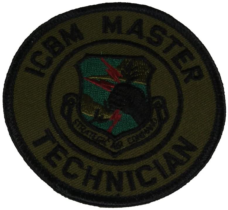 ICBM Master Technician Strategic Air Command Subd Air Force Patc ...