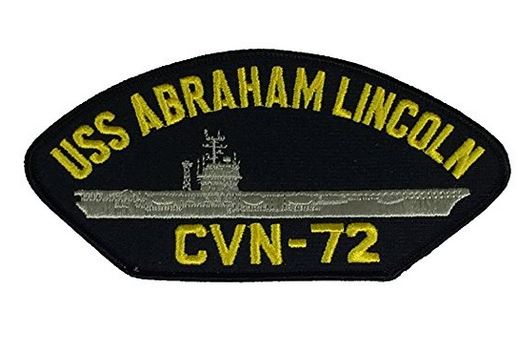 USS ABRAHAM LINCOLN CVN-72 PATCH– HATNPATCH