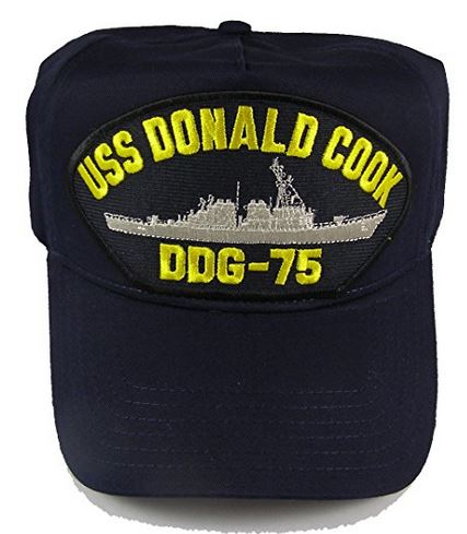 USS DONALD COOK DDG-75 HAT | HATNPATCH