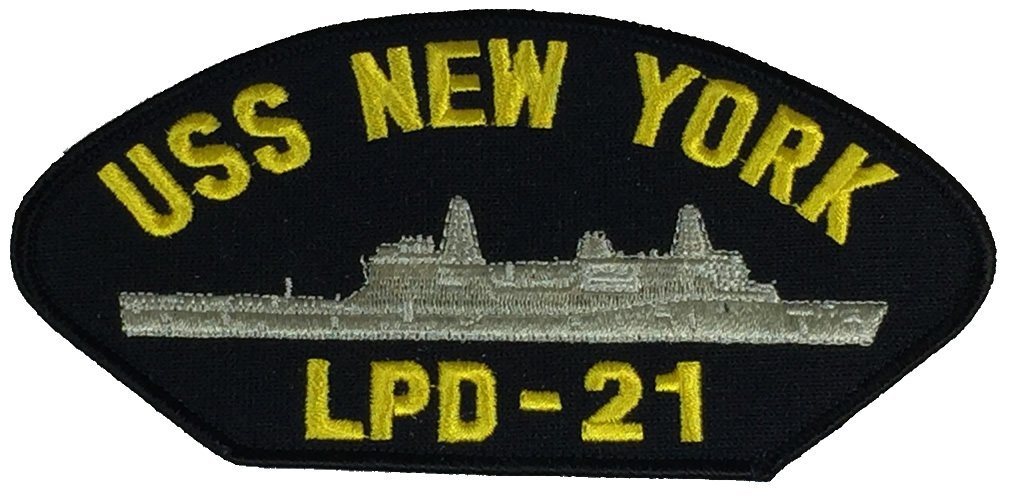 USS NEW YORK LPD-21 PATCH | HATNPATCH