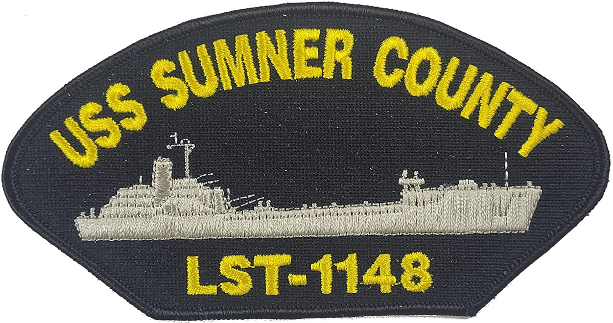 USS Sumner County LST-1148 Patch - Great Color - Veteran Family-Owned ...