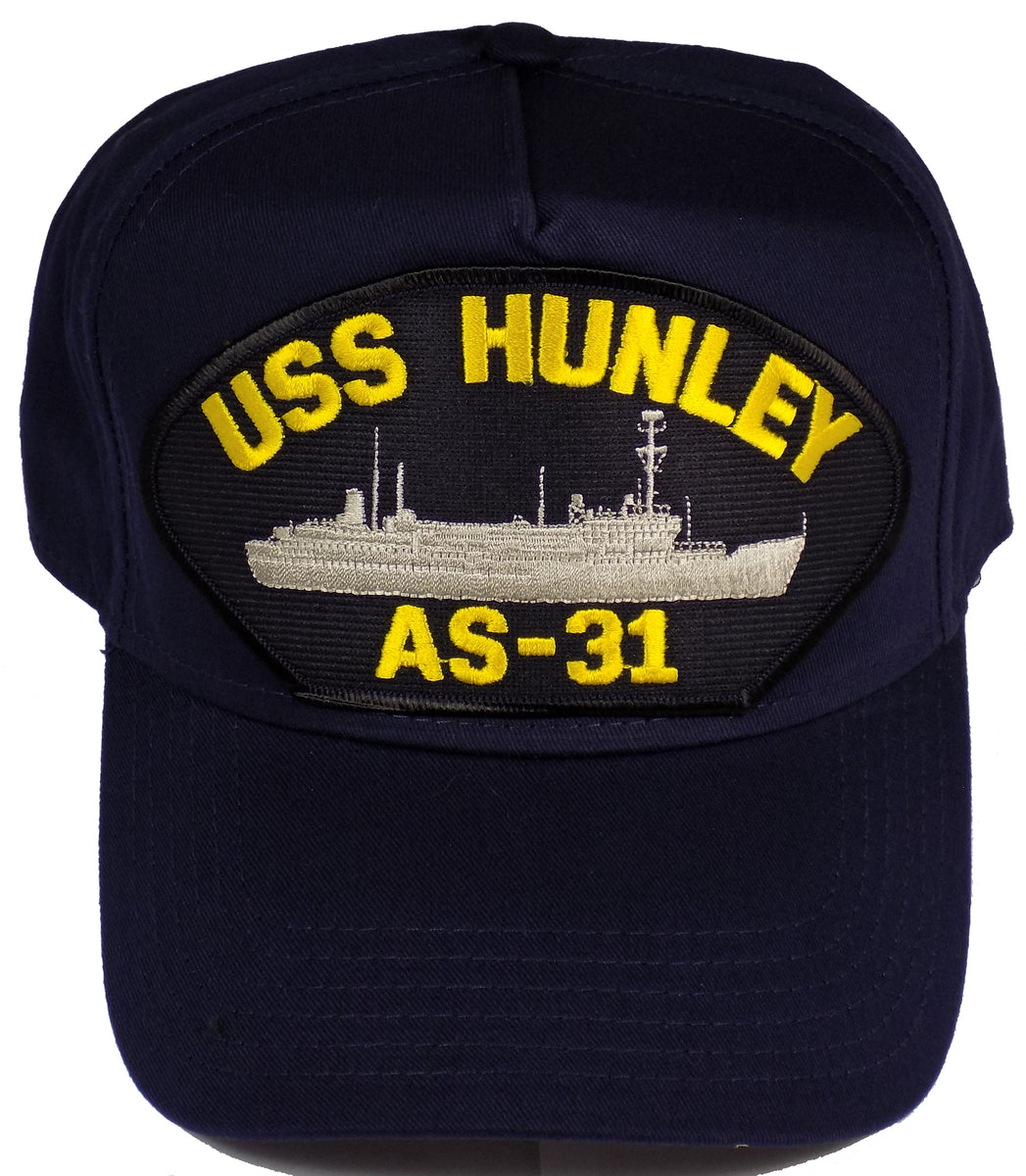 USS HUNLEY AS-31 HAT - Found per customer request! Ask Us! | HATNPATCH