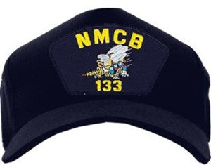 NMCB 133 W/SEABEE HAT | HATNPATCH