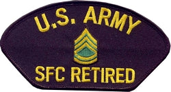 USA SFC RETIRED PATCH | HATNPATCH