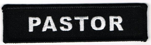 Pastor Patch | HATNPATCH