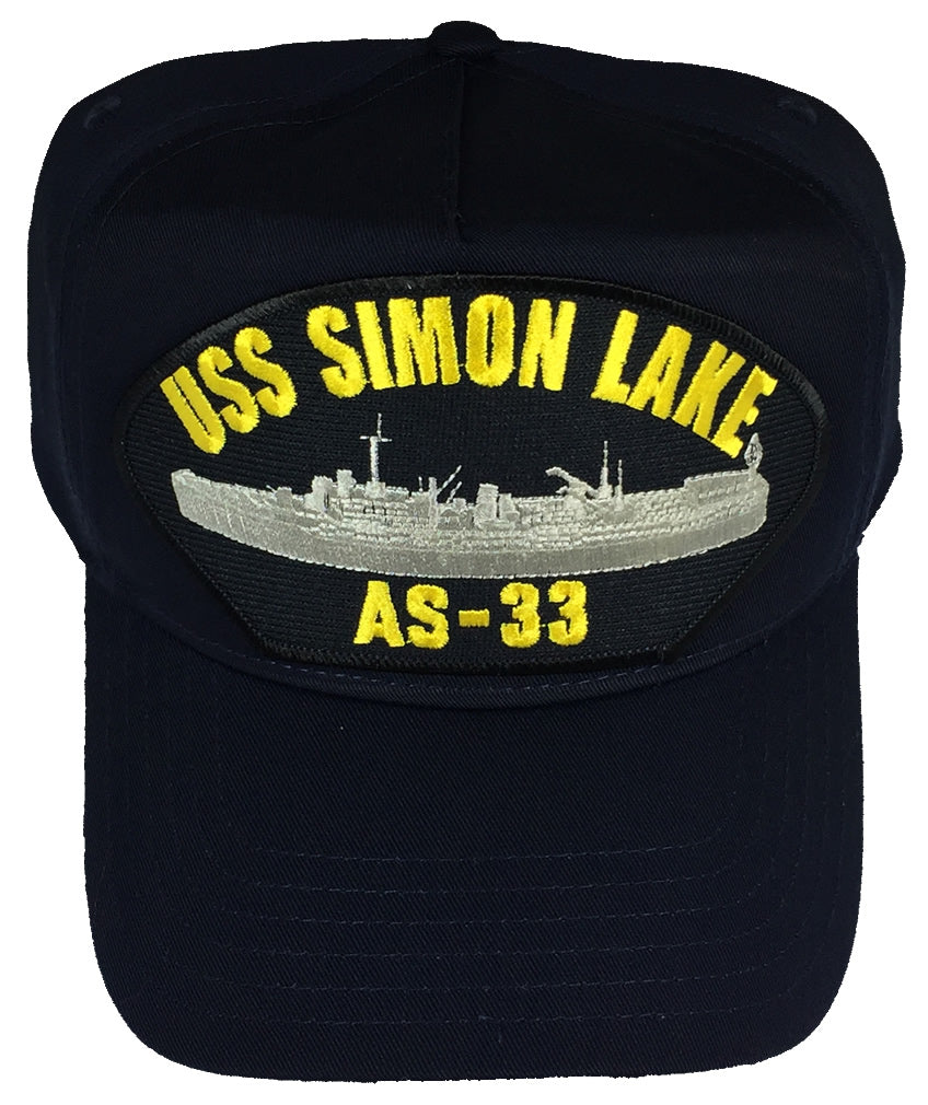 USS SIMON LAKE AS-33 HAT - Found per customer request! Ask Us! | HATNPATCH