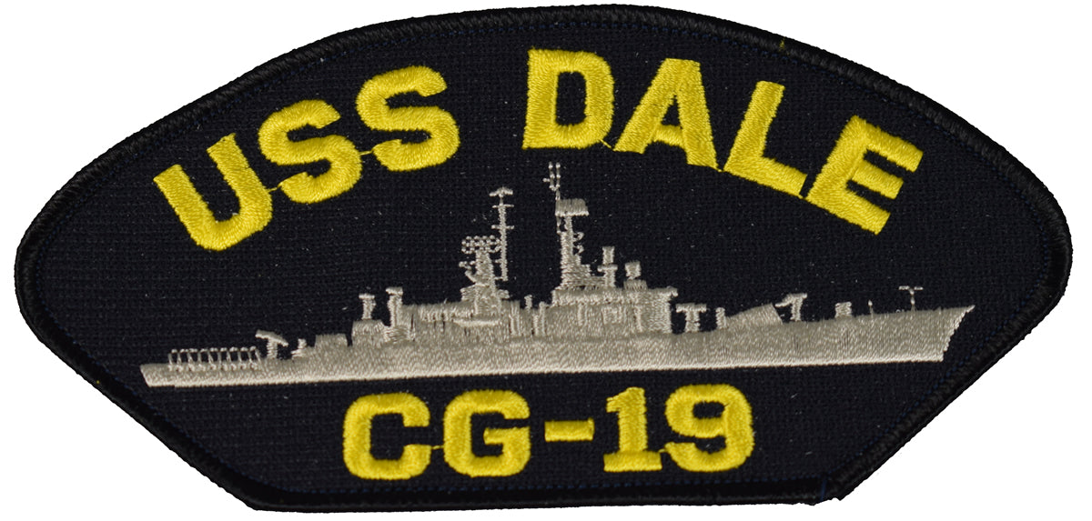 USS DALE CG-19 SHIP PATCH - GREAT COLOR - Veteran Owned Business ...