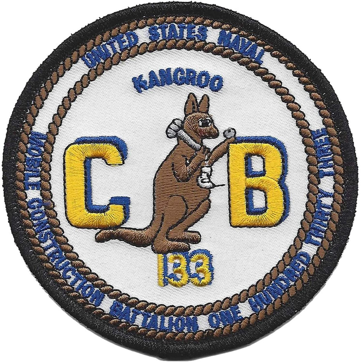 NMCB-133 SEABEE PATCH | HATNPATCH