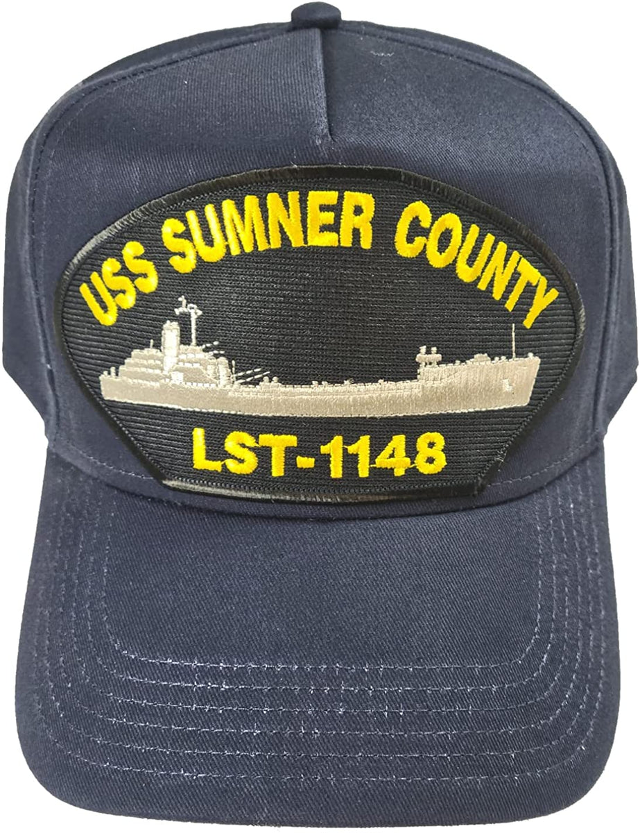 USS Sumner County LST-1148 Ship HAT. Navy Blue. Veteran Family-Owned ...