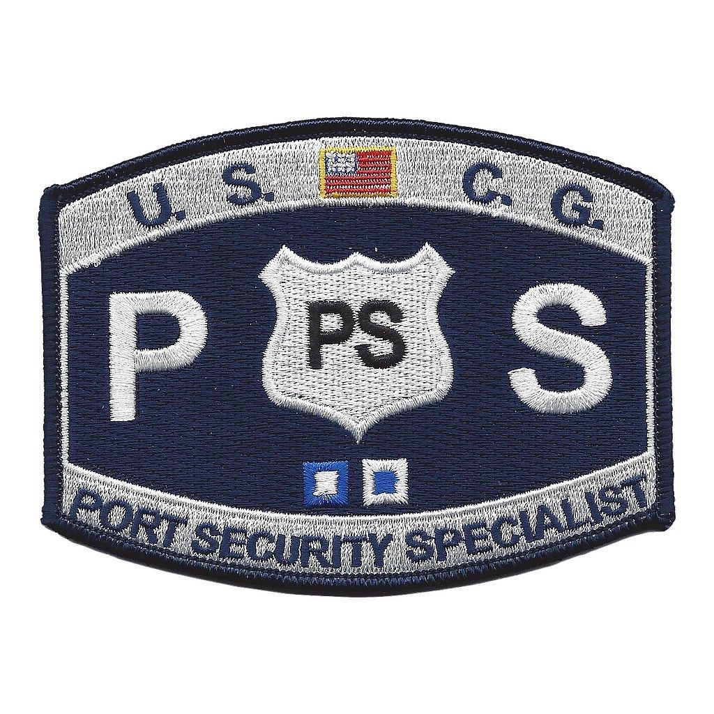 USCG COAST GUARD PORT SECURITY PS SPECIALIST MOS RATING PATCH COASTIE ...