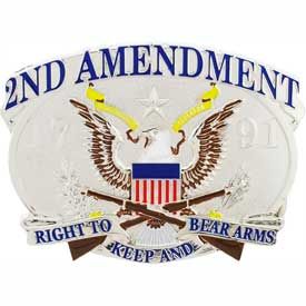 2ND AMENDMENT - Cast Belt Buckle | HATNPATCH