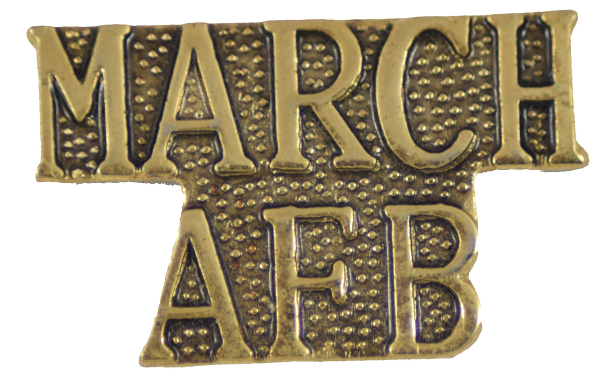March AFB Pin | HATNPATCH